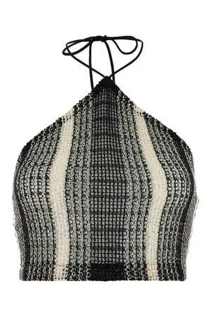 Missoni Embroidered Mesh Top - Multicolor