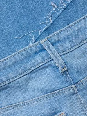 L'Agence Ruth Straight-leg Jean In Light Indigo
