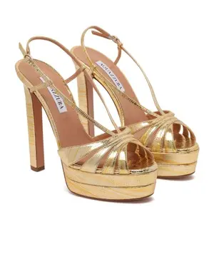 AQUAZZURA Aimée Platform Heeled Sandals