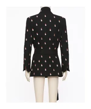 Valentino Garavani Long Sleeve Printed Jacket