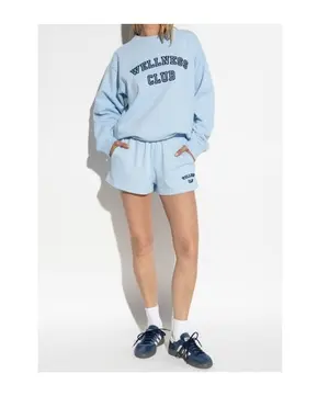 SPORTY  RICH Sporty & Rich Elasticated Waist Shorts