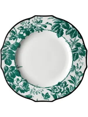 Gucci Herbarium Dinner Plate, Set Of Two - White
