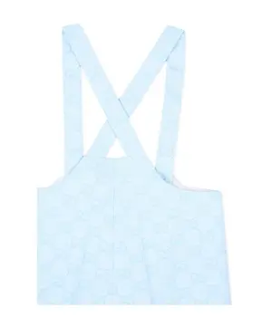 Gucci Gg Cotton Jacquard Dungarees