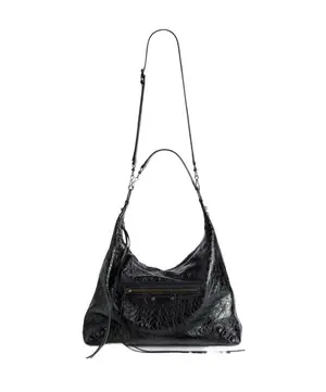 Balenciaga Le City Hobo Bag - Black