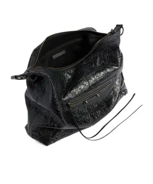 Balenciaga Le City Hobo Bag - Black