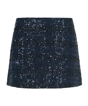 ROTATE BY BIRGER CHRISTENSEN Sequined Mini Skirt
