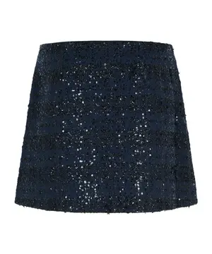 ROTATE BY BIRGER CHRISTENSEN Sequined Mini Skirt