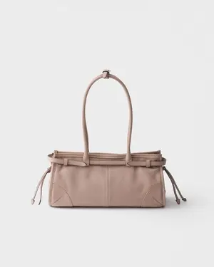 Prada Bonnie Buckled Tote Bag - Water Lily Color