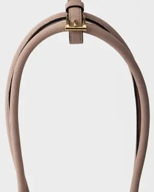 Prada Bonnie Buckled Tote Bag - Water Lily Color
