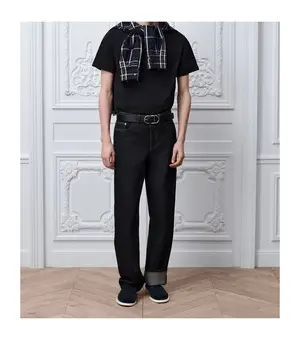 Dior T-shirt With Embroidery, Relaxed Fit - Black