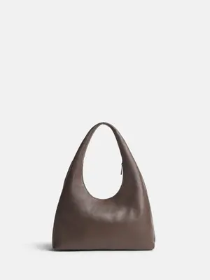 REFORMATION Willow Shoulder Bag - Brown
