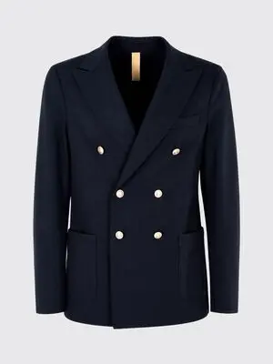 Eleventy Lapel Long-sleeved Suit Jacket - No