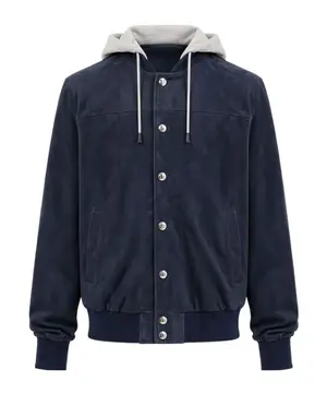 Eleventy Long-sleeved Hooded Casual Jacket