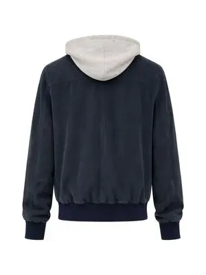 Eleventy Long-sleeved Hooded Casual Jacket