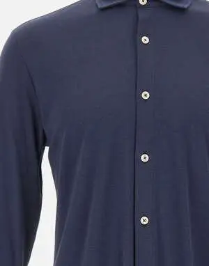 Eleventy Classic Collar Long-sleeve Shirt
