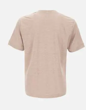 Eleventy Contrast Trim Short Sleeved Knitted T-shirt