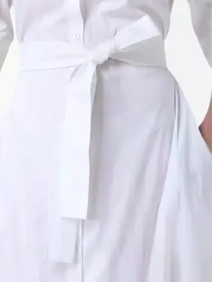 Max Mara Belted Button-down Maxi Dress