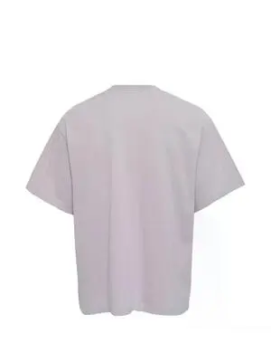 We11Done Checkered Logo T-shirt