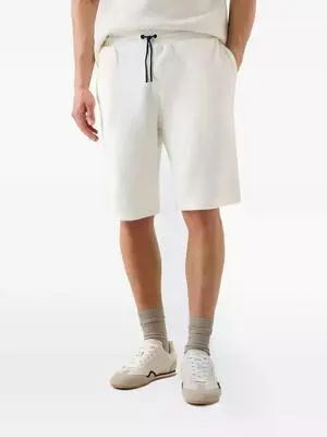 Guess Waffle Knit Drawstring Shorts - Blue