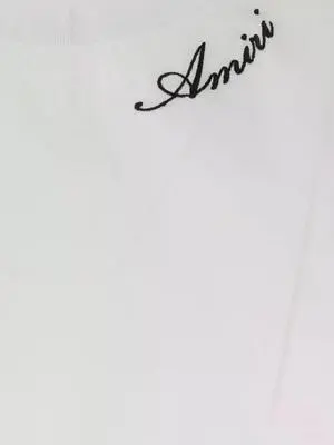 Amiri Logo-embroidered T-shirt