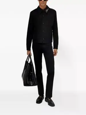 Amiri Logo-embroidered Tailored Trousers