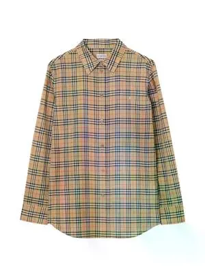 Burberry Classic Fit Check Cotton Shirt - Neutrals