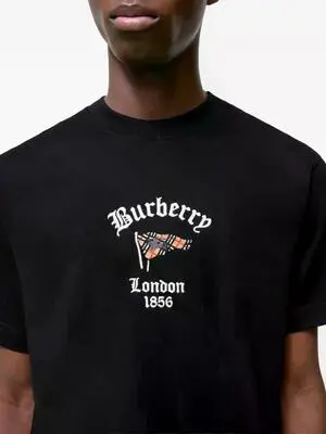 Burberry Check-flag Cotton T-shirt