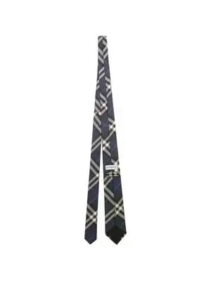 Burberry Check Silk Twill Tie
