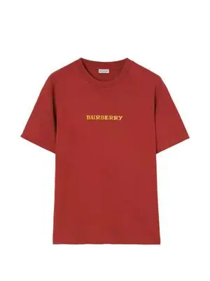 Burberry Heritage Logo Cotton T-shirt