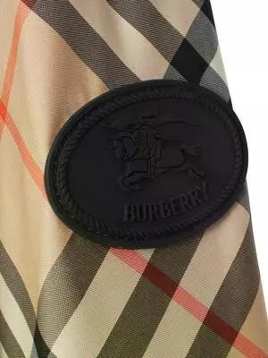 Burberry Check Lightweight Hooded Jacket