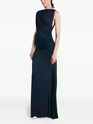 Alex Perry Sleeveless High Neck Gown