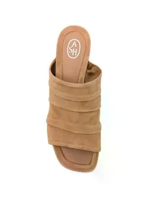 Ash Eva Ruched Open-toe Sandals