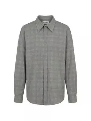 SITUATIONIST Tartan-check Wool Shirt