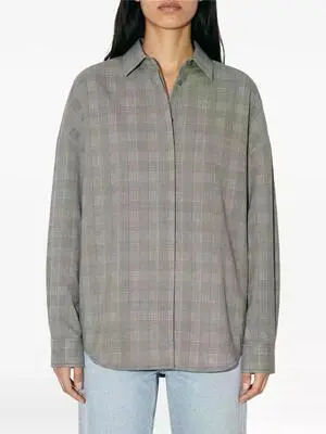 SITUATIONIST Tartan-check Wool Shirt