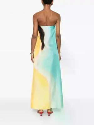 Christopher Esber Aura Strapless Maxi Dress