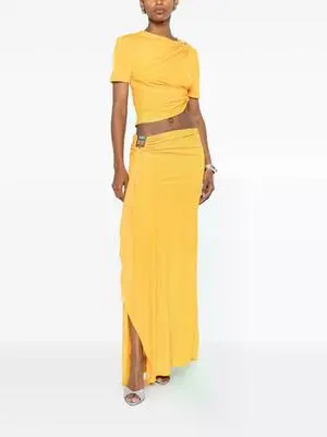 Christopher Esber Bezel Quartz Maxi Skirt