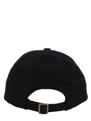 VIVIENNE WESTWOOD Baseball Cap With Orb Detail - Black