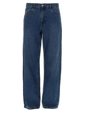 Palm Angels Curved Logo Jeans