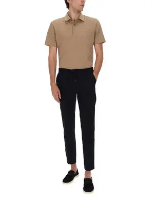 BOSS H-kane1" Slim Fit Drawstring Trousers