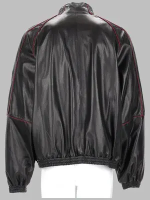 Balenciaga Leather Track Jacket