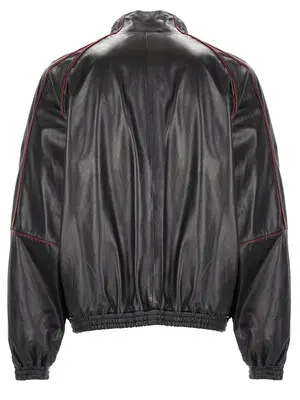 Balenciaga Leather Track Jacket