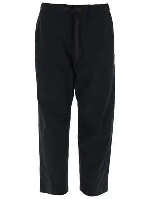 Maison Kitsuné Technical Fabric Belted Trousers