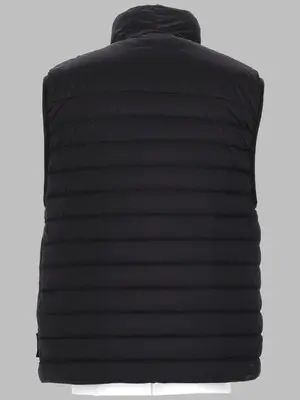 Stone Island Seamless Tunnel" Puffer Gilet - Black