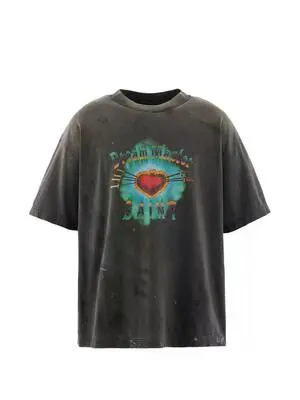 SAINT MXXXXXX Graphic-print T-shirt - Grey