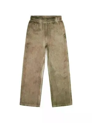 DIESEL® Wrinkled-effect Track Pants
