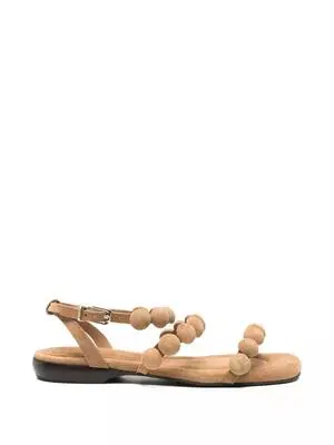 Ash Bobble Embellished Leather Sandals
