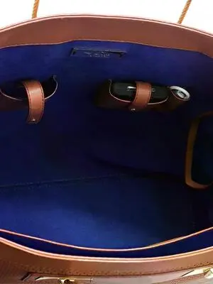 Tyler Ellis Shah Perforated Leather Tote Bag