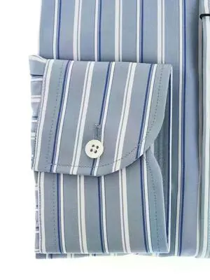 Corneliani Striped Cotton Shirt