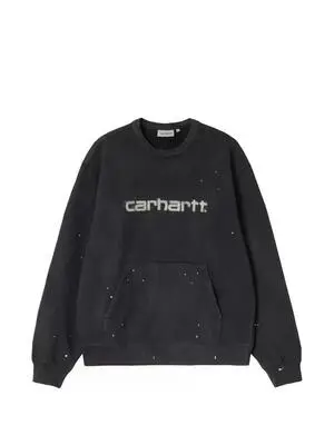 Carhartt Work In Progress Painter Logo-print Sweatshirt - Black
