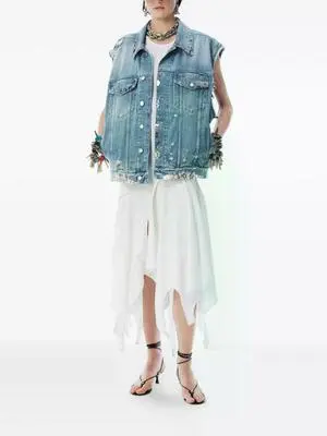 Alexander Wang Distressed Oversized Vest